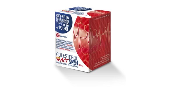 COLESTEROL ACT PLUS 60CPR
